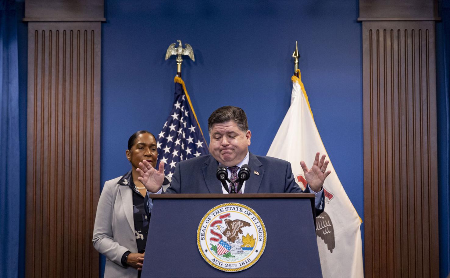 Illinois Gov. JB Pritzker has warning for Donald Trump | News | whig.com