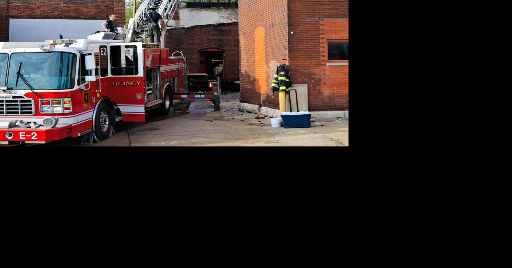 Fire crews battle fire near Quincy riverfront Friday afternoon ...