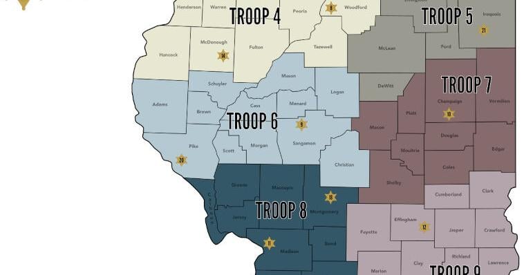 ISP shifts from patrol districts to patrol troops to better serve state ...