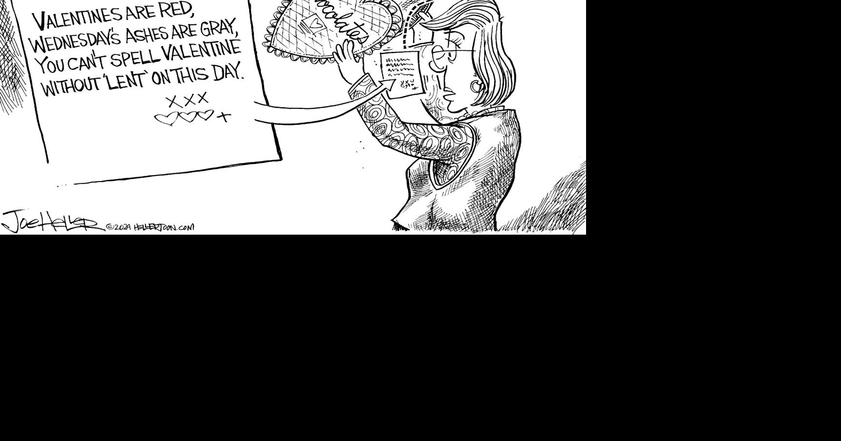 Editorial Cartoon Feb. 14, 2024 | Opinion | whig.com