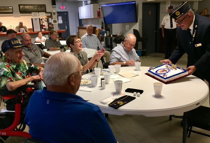 Club celebrates Demers' 100th and his 'life of service' | Quincy News ...