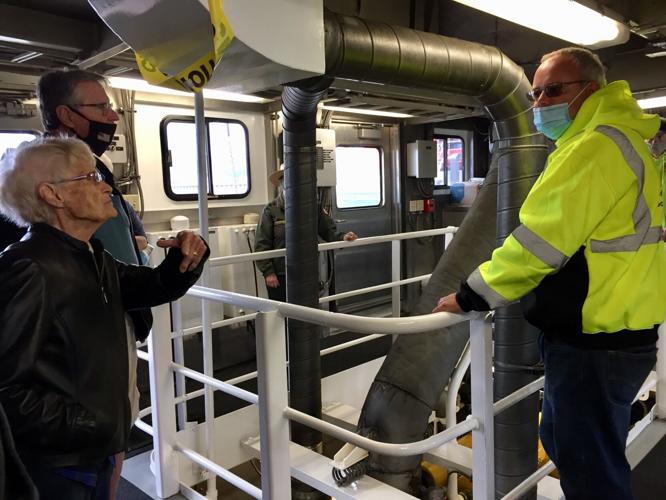Corps christens Motor Vessel Quincy | Mississippi River | whig.com