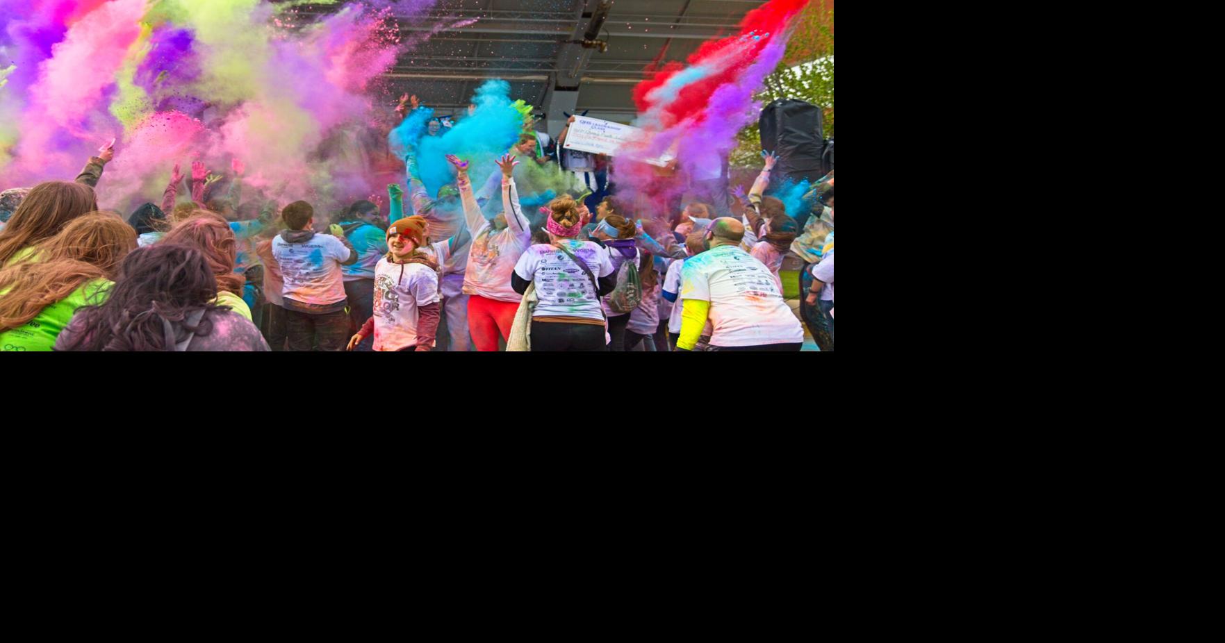 Chilly Saturday for QPS Foundation's Dream Big in Color Run | Quincy ...