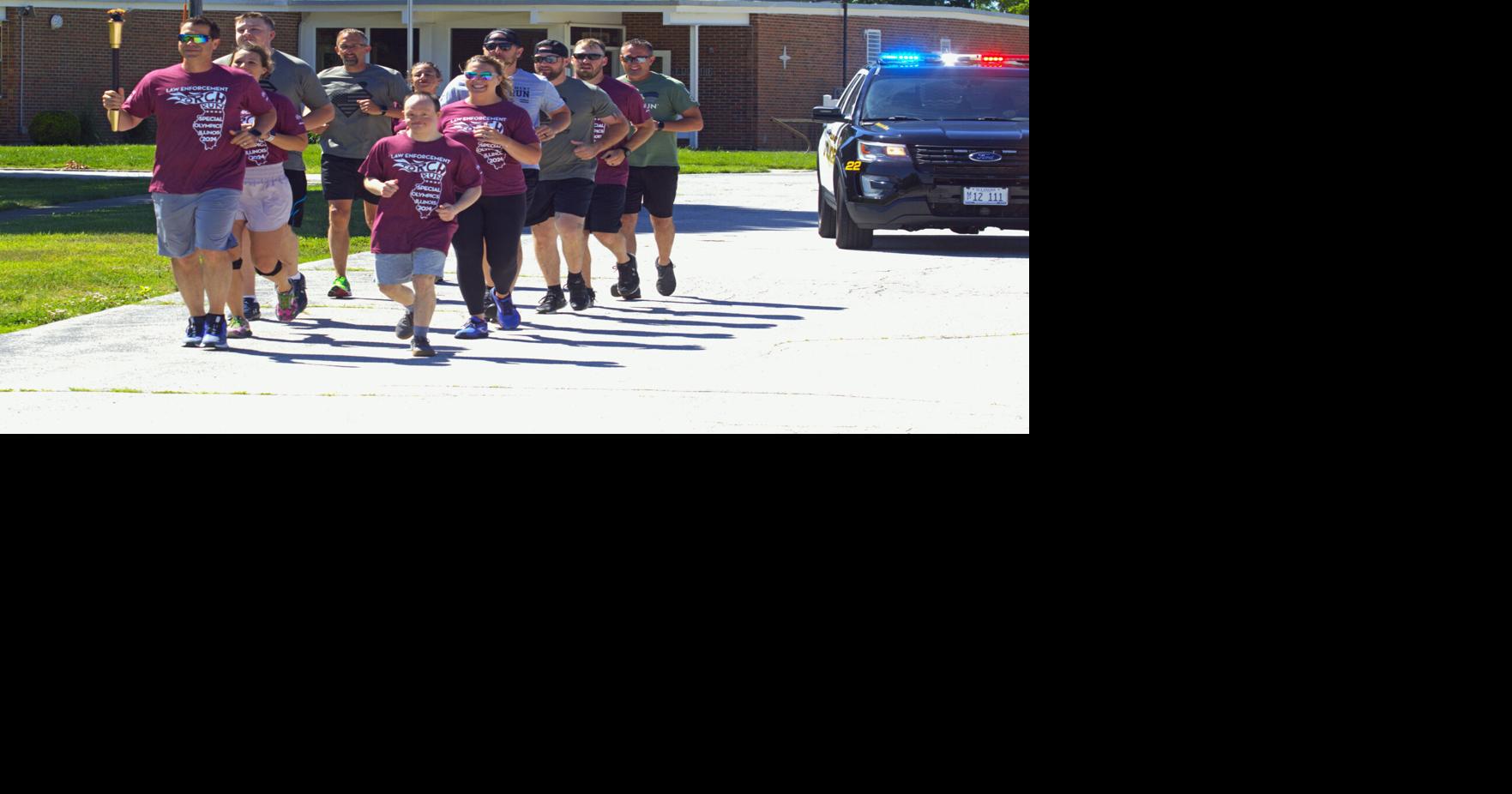Local Torch Run shows law enforcement support for Special Olympians ...