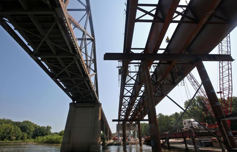 Construction Tour of New Champ Clark Bridge | Photo Galleries | whig.com