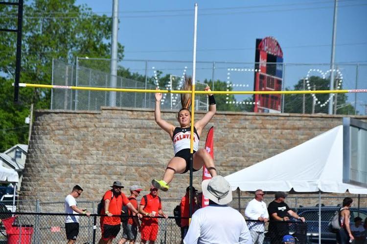 King takes home shot put crown, Loman places second in pole vault ...