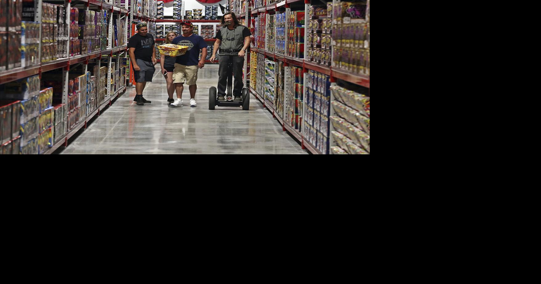 Local fireworks store has reached giant size from humble beginnings ...