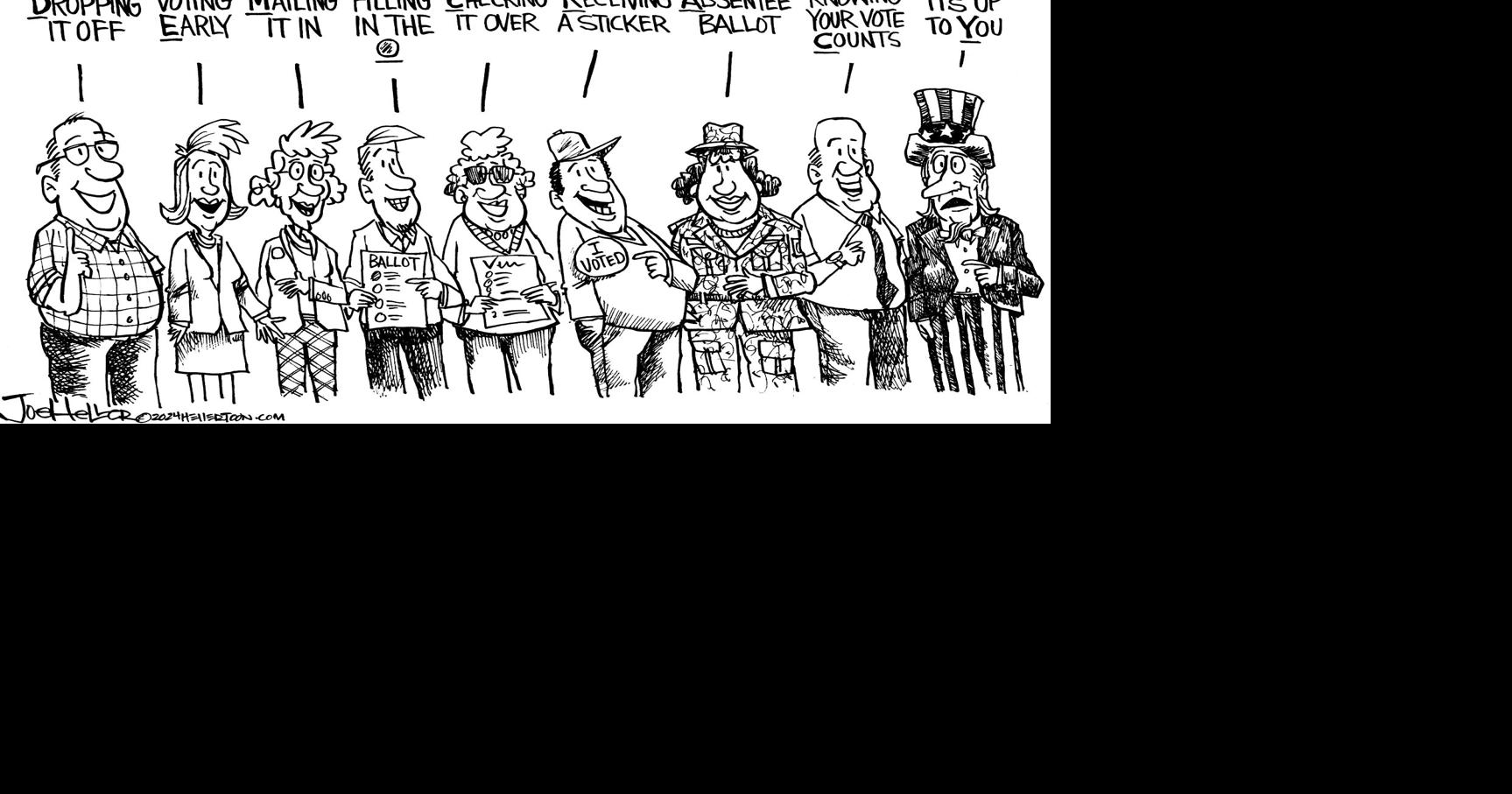 Editorial Cartoon Oct. 24, 2024 | Editorial Cartoon | whig.com