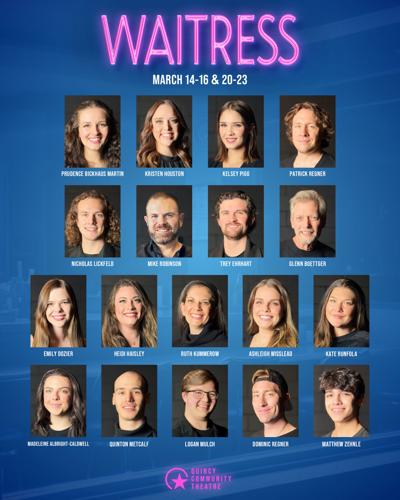 Order up on Quincy Community Theatre's cast for 'Waitress' | Spotlight ...