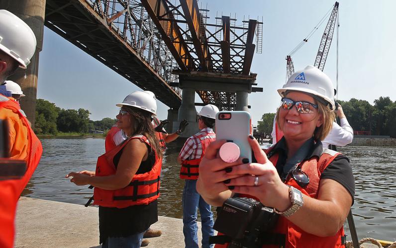 Construction Tour of New Champ Clark Bridge | Photo Galleries | whig.com