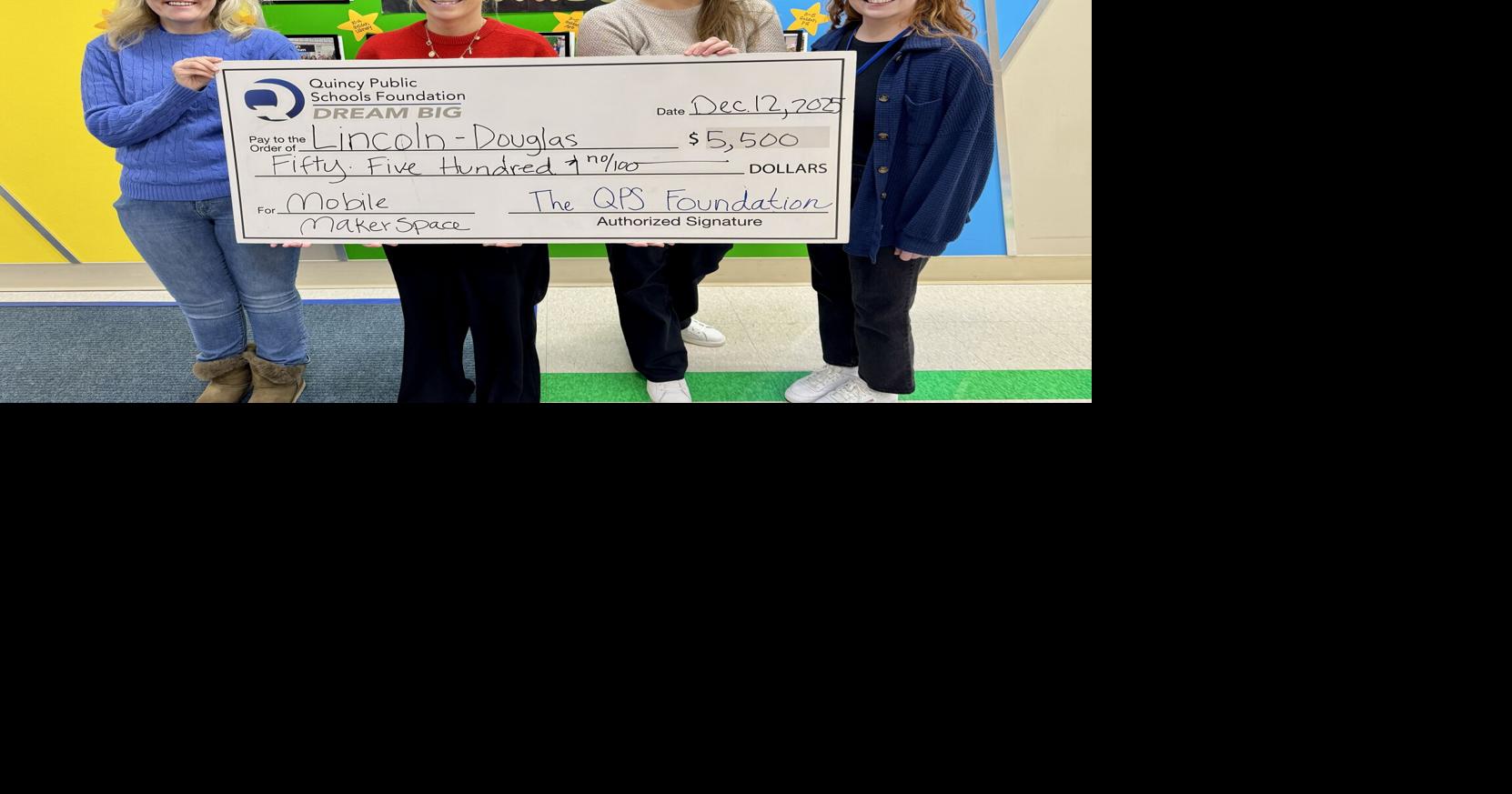 QPS Foundation awards grants for spring semester projects | Quincy ...