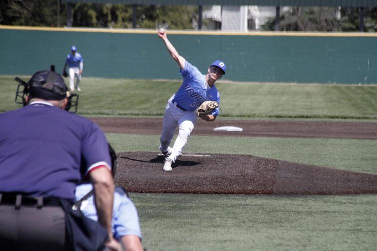 Marooned: Blue Devils drop doubleheader to Moline | Sports | whig.com