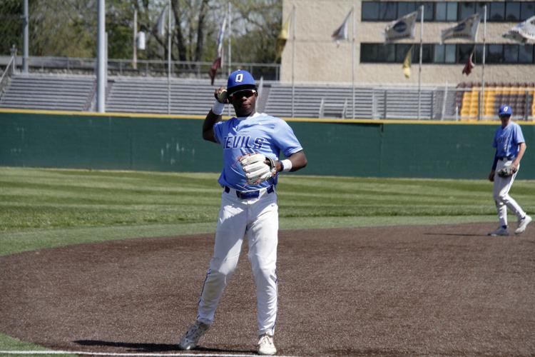 Marooned: Blue Devils drop doubleheader to Moline | Sports | whig.com