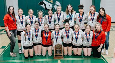 Western junior high volleyball places second in state | Sports | whig.com