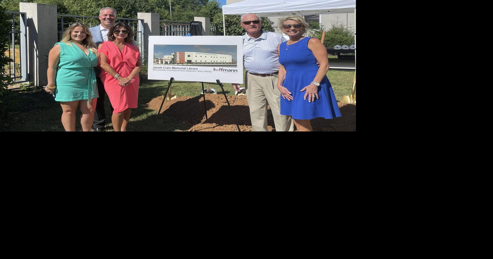 Ground broken for Janett and Larry Crain Memorial Library; 2024 ...
