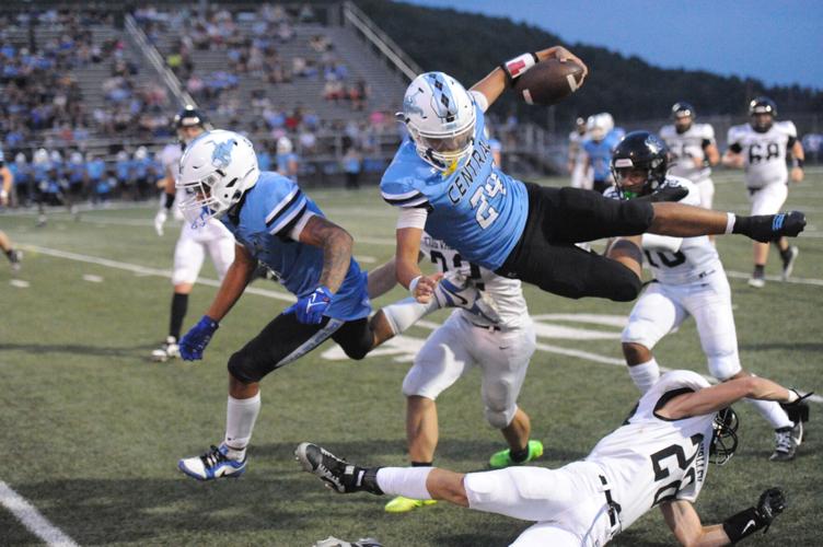 Prep football: Panthers dig deep, pick up first win over rival Miners ...