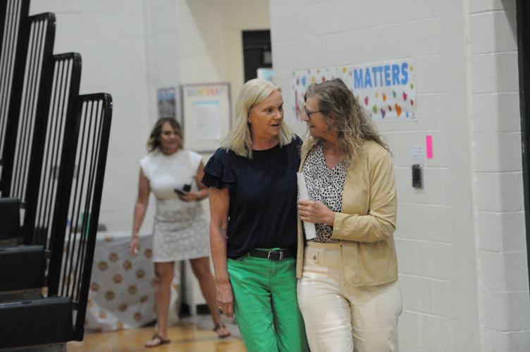 Matewan PK8 names gym after longtime PE and health teacher Debbie Godby ...