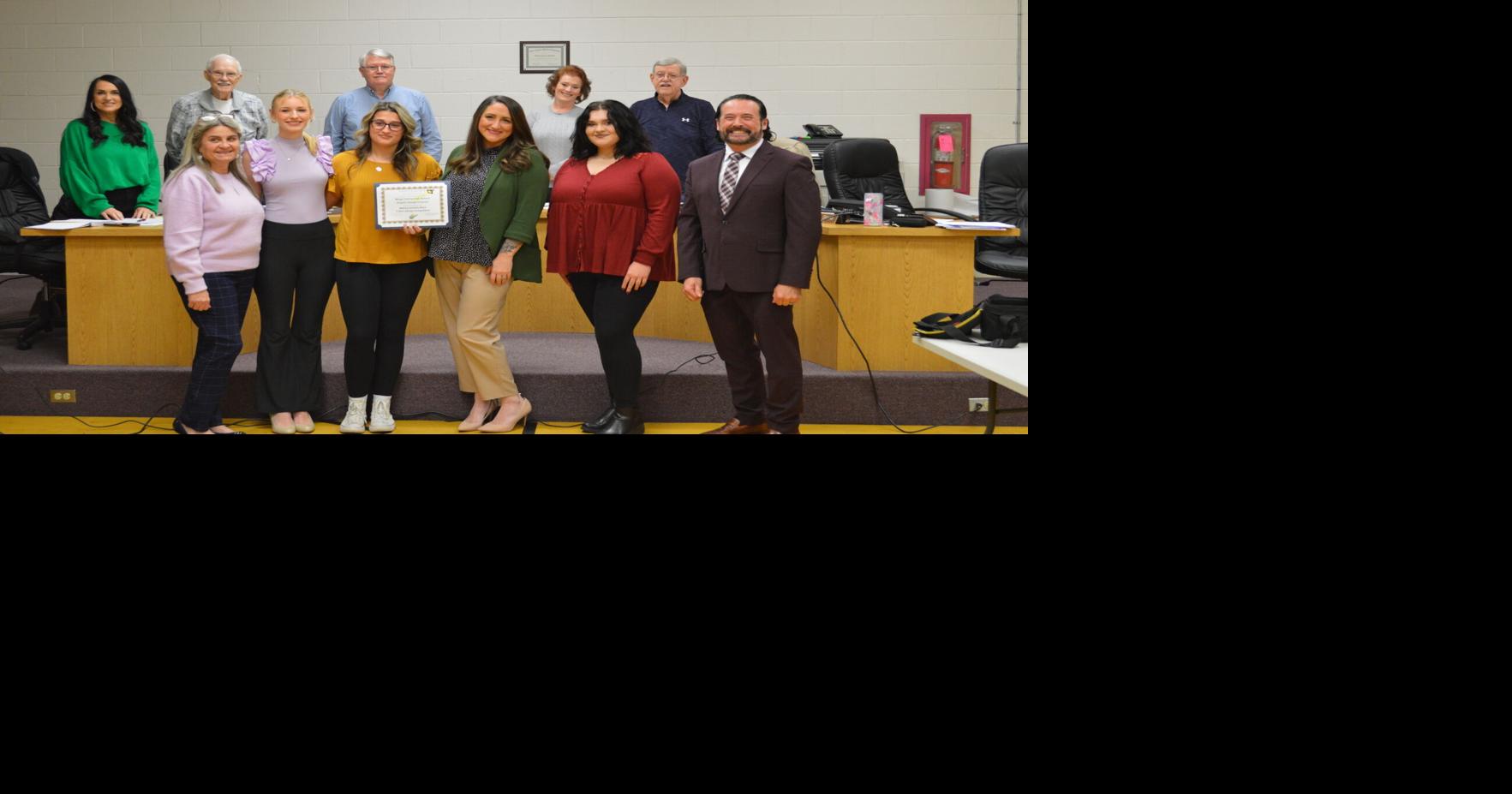 Mingo School Board recognizes students, sets Board Goals | News ...