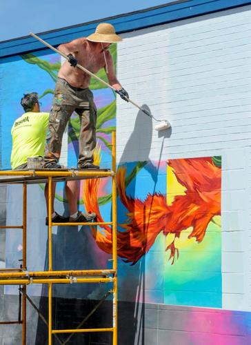 Recovery Point Charleston reveals path of recovery mural | News ...