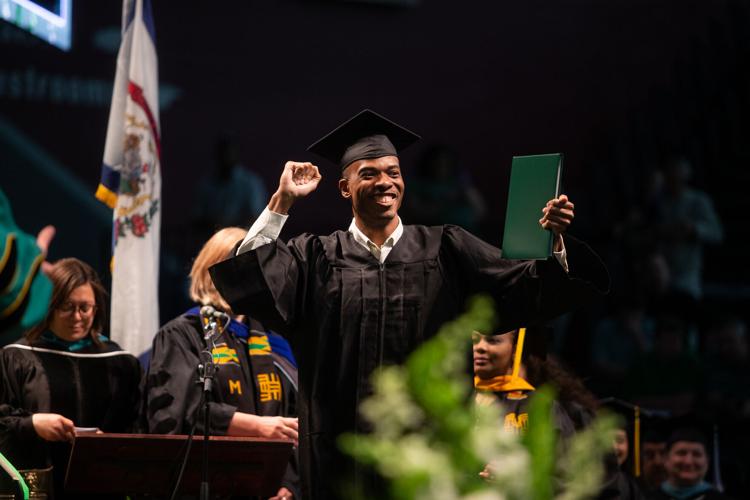 Graduates take to the stage for Marshall's 2023 spring commencement ...