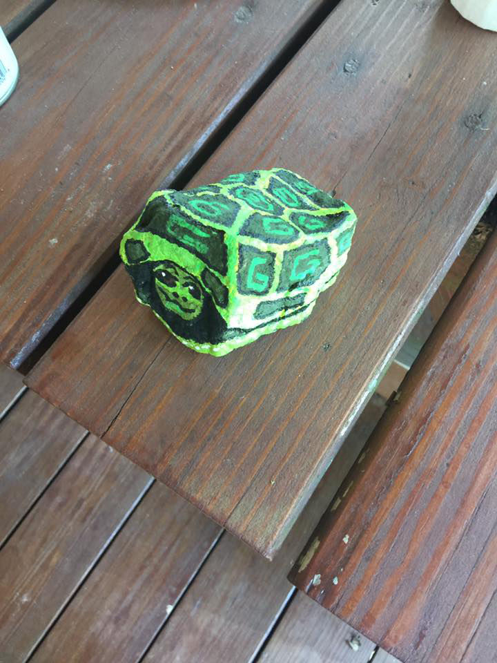 Painted rocks movement aims to spread positivity | News ...