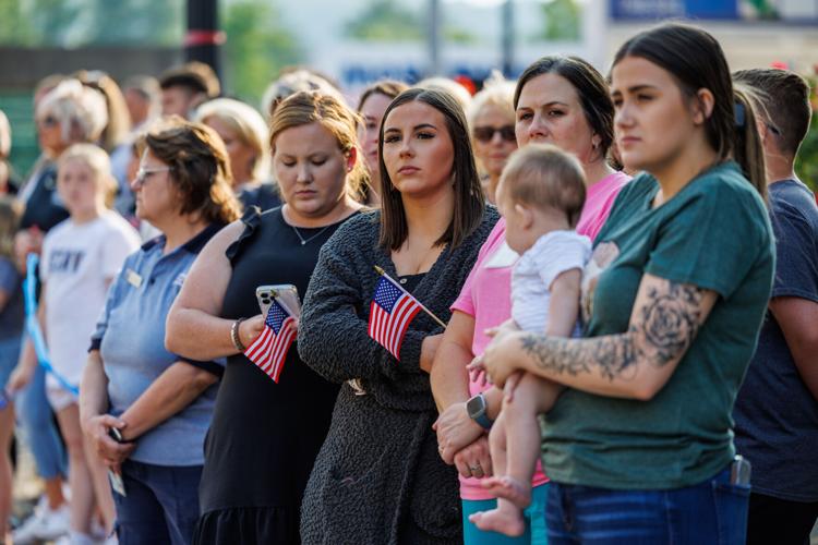 Slain State Police Sgt. Cory Maynard remembered at memorial in Mingo ...
