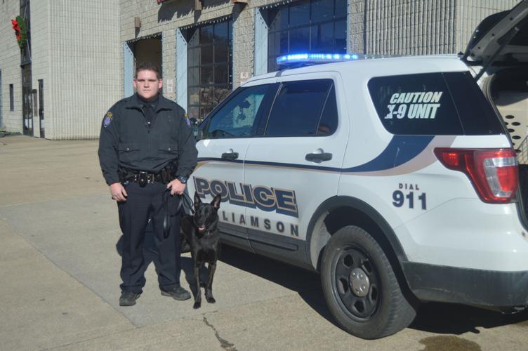 Williamson Police Dept. gets first ever K-9 | News ...