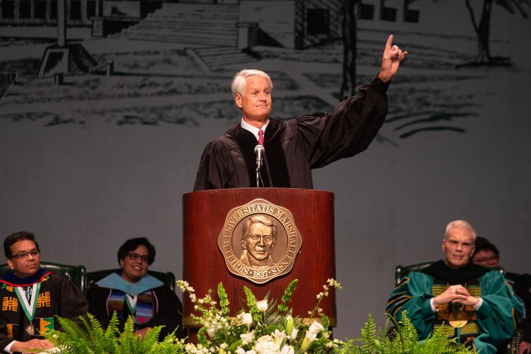 Graduates take to the stage for Marshall's 2023 spring commencement ...