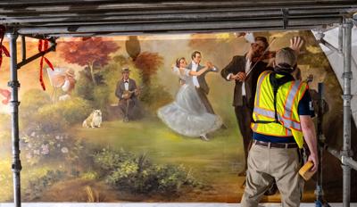WV Gov. Jim Justice Babydog Mural Potential Suit, Tax Cuts | News ...