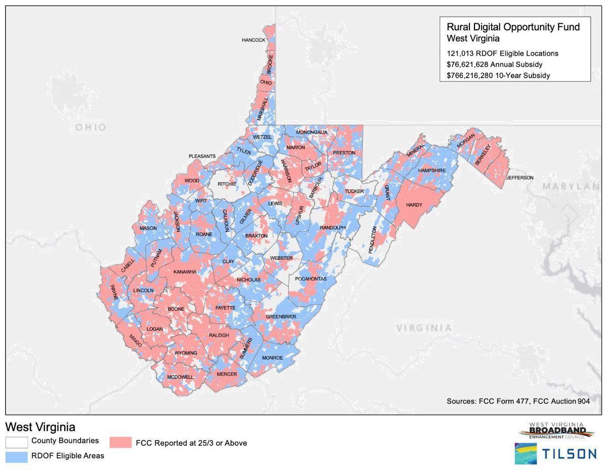 WV says $766 million in broadband investment available in upcoming FCC ...