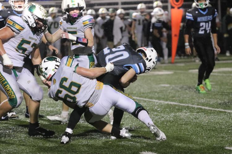 Prep football: Doddridge County runs over Miners en route to 10-0 ...
