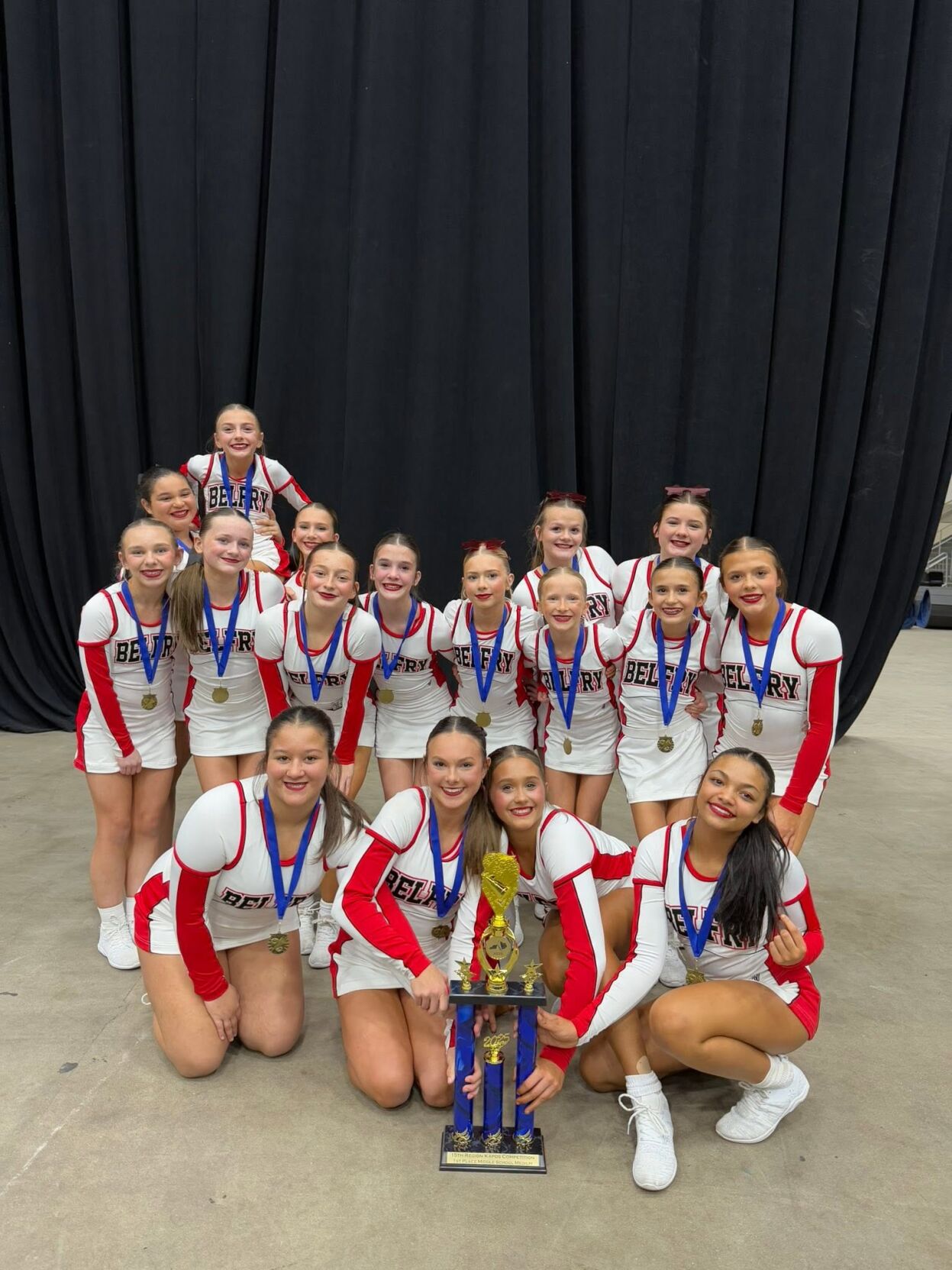Belfry Middle cheer squad heading to state | Sports ...