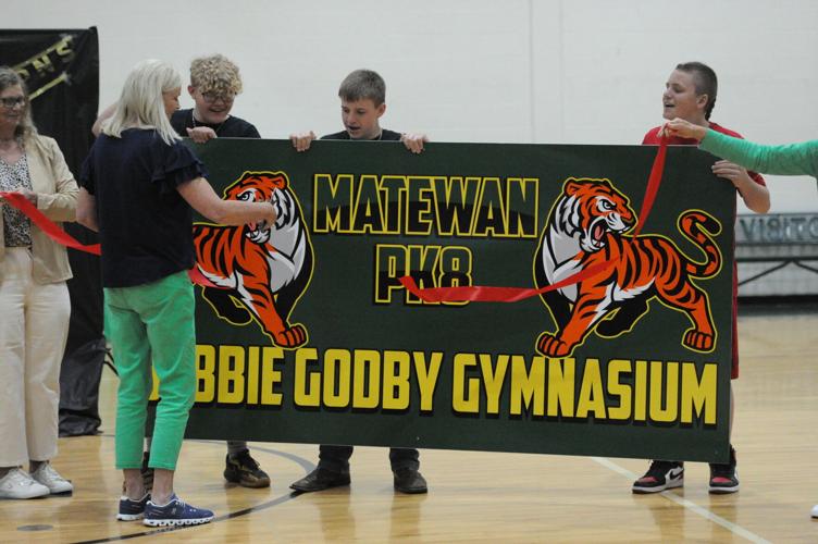 Matewan PK8 names gym after longtime PE and health teacher Debbie Godby ...