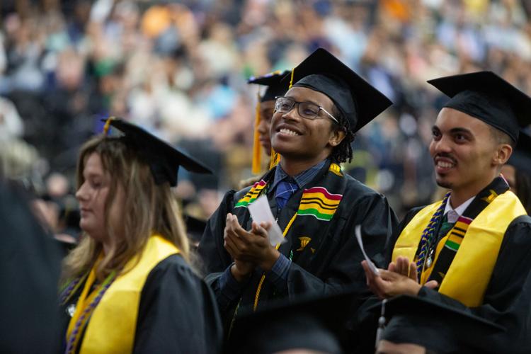 Graduates take to the stage for Marshall's 2023 spring commencement ...