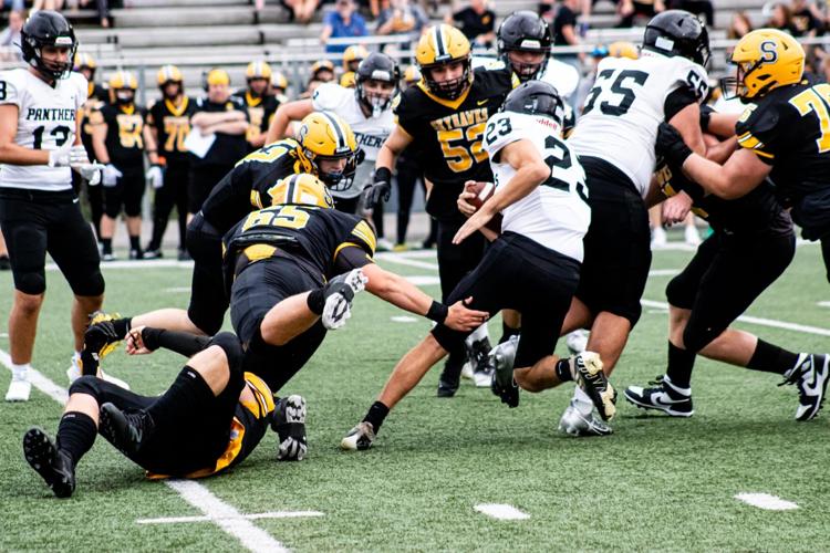 Panthers get in first scrimmage at AA Scott | Sports ...