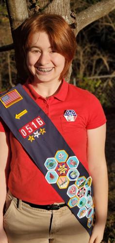 Local American Heritage Girls Troop member earns group's highest award ...