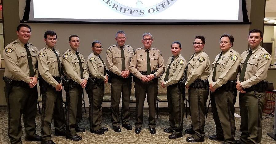 Eight Williamson Sheriffs Deputies Graduate From Training Academy