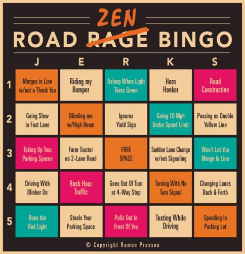 Commentary: How to Play Road Rage/Zen Bingo | News | williamsonherald.com
