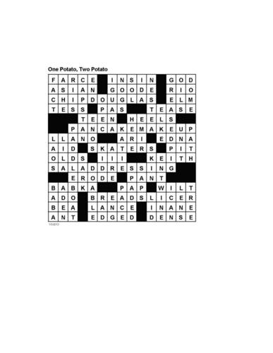 discussions crossword