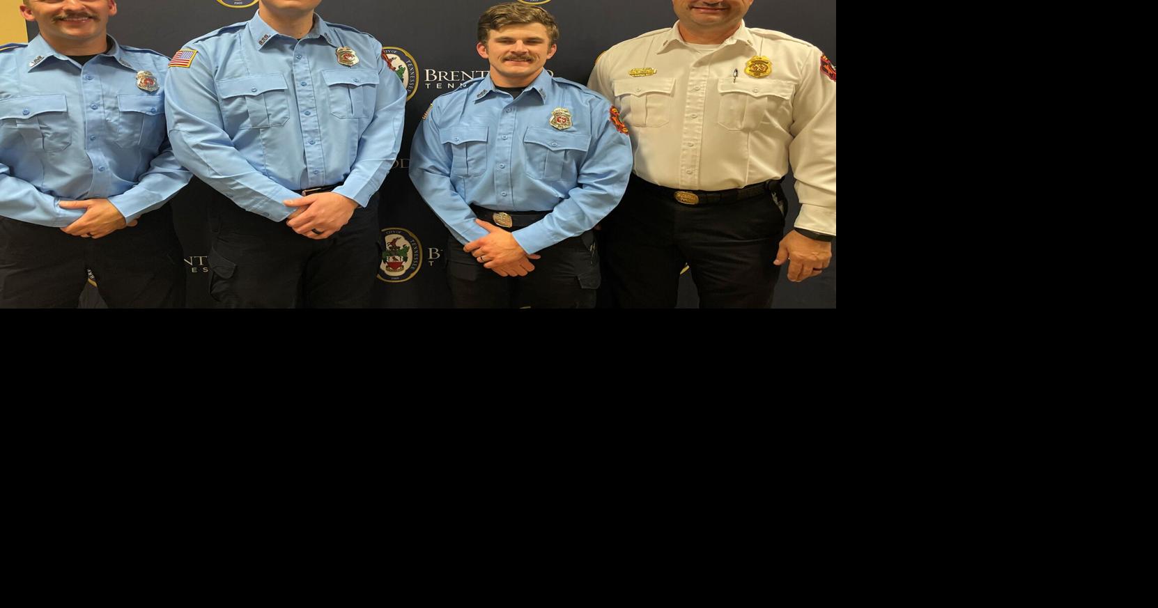 Brentwood recognizes Fire Department hires, promotions and achievements | Local News ...
