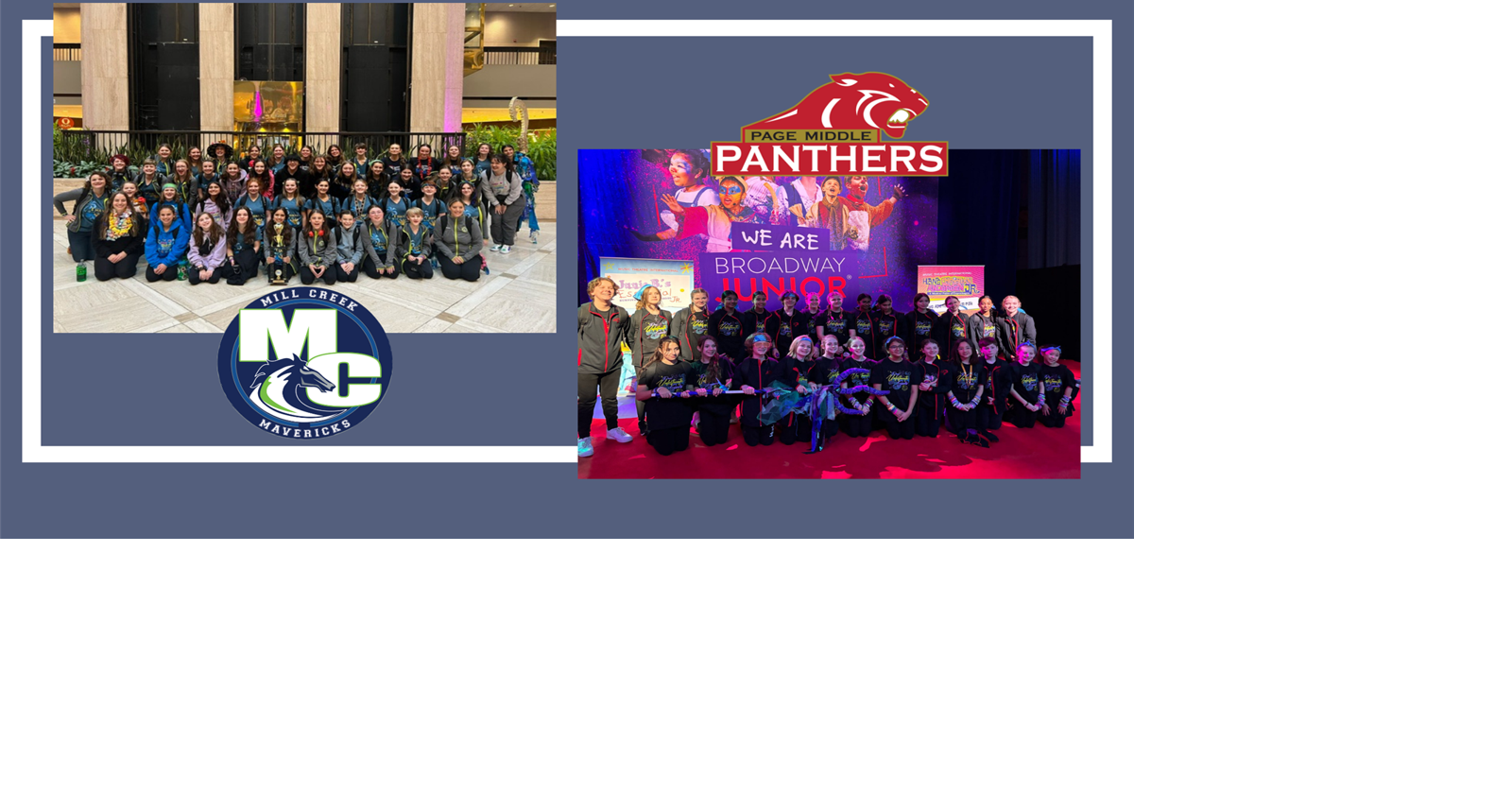 WCS middle schools win awards at Junior Theater Festival | Education ...
