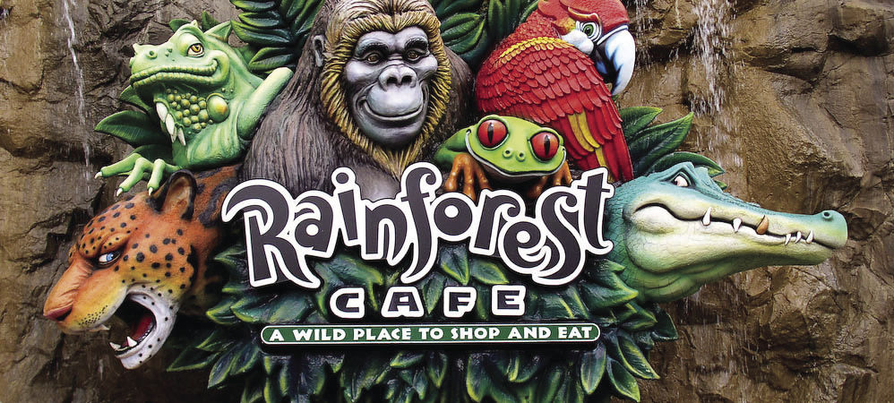The Rainforest Cafe Logo