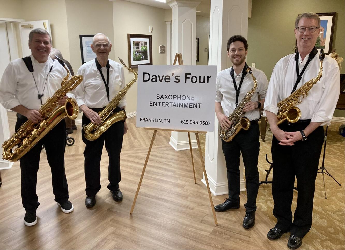 Neighbors: Franklin saxophone player isn’t letting his 90 years slow ...