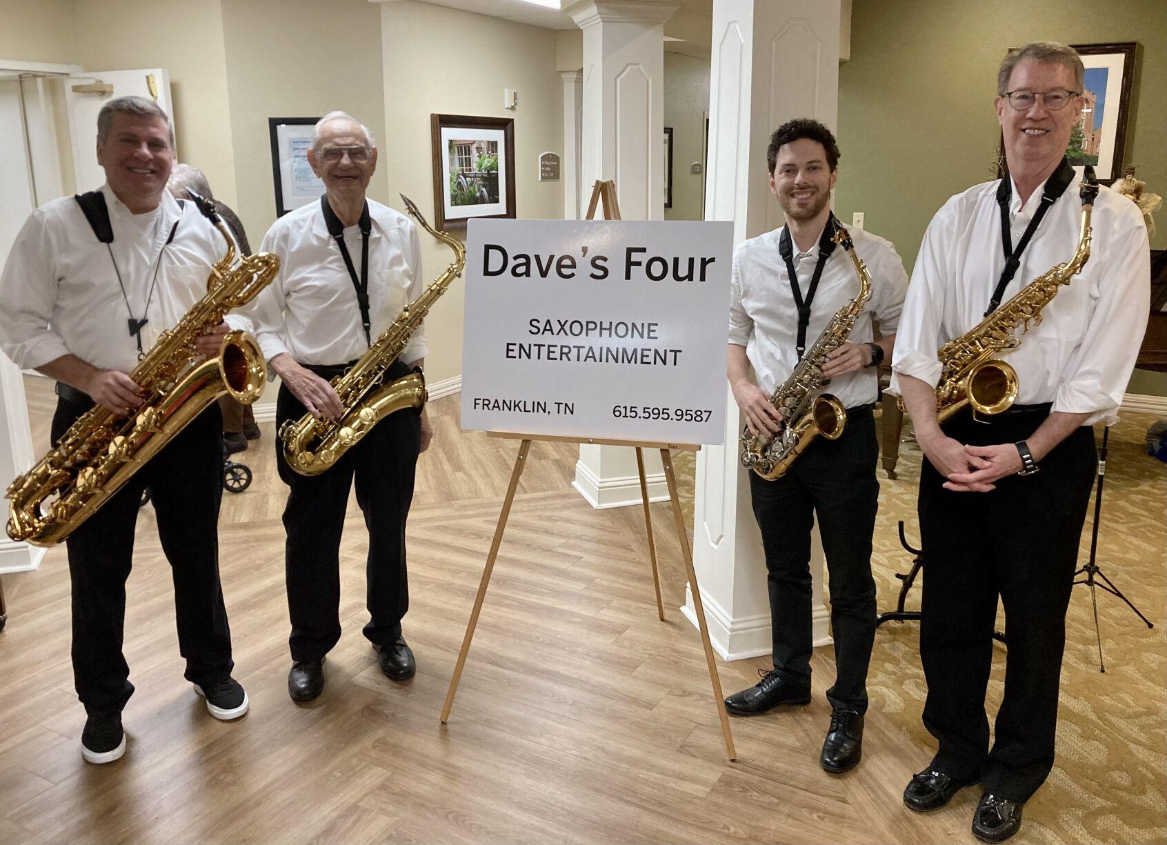 Neighbors: Franklin saxophone player isn’t letting his 90 years slow ...