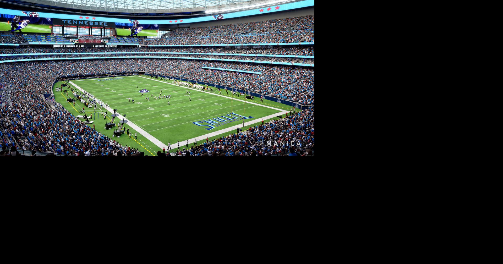 Titans release renderings of proposed new domed stadium | Sports ...
