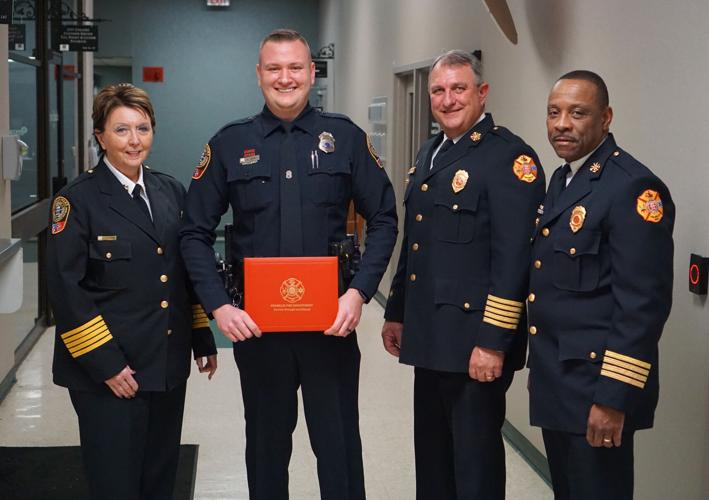 Franklin police officer honored at BOMA meeting; snowplow named | Local ...