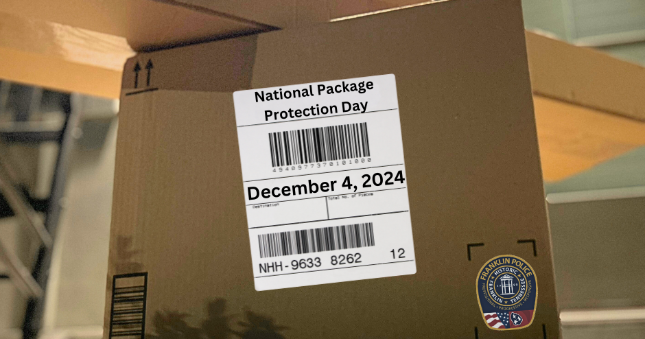 Franklin Police Department offers tips during National Package ...