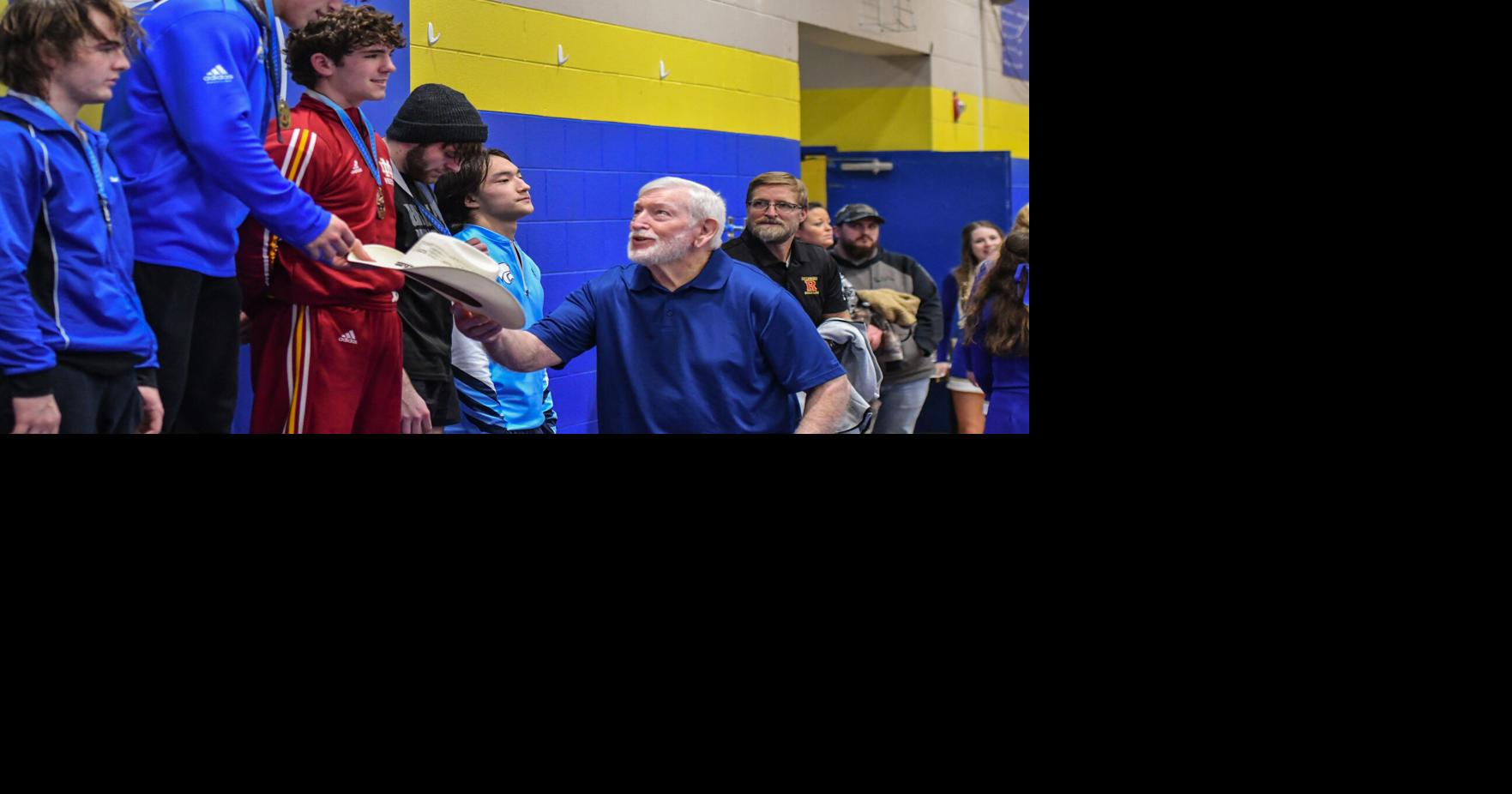 Wrestling: Brentwood’s Gibbs earns cowboy hat at GP West Invitational ...