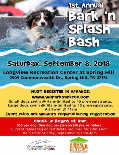 Williamson Animal Center hosting doggie pool party | WLife | williamsonherald.com