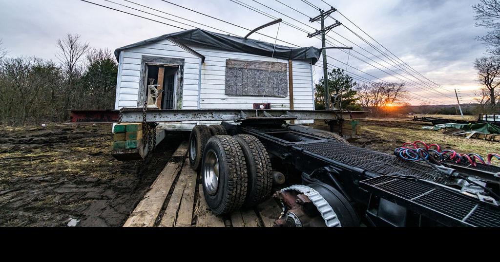 Lee-Buckner, historic Rosenwald School, successfully moved to Franklin ...